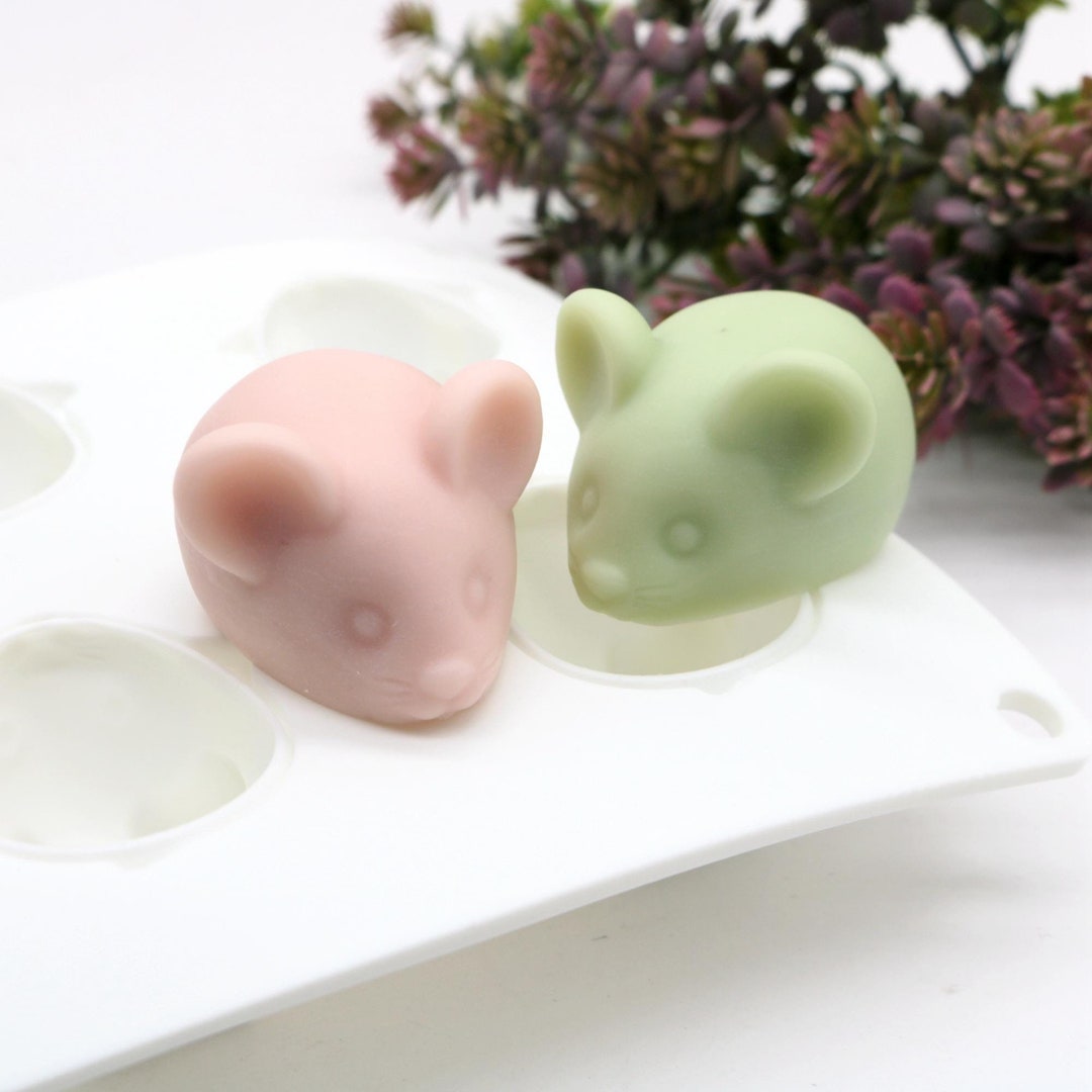 Mouse Molds Set of 6pcs for Mousse Cake Pudding Ice Cube Tray Soap ...