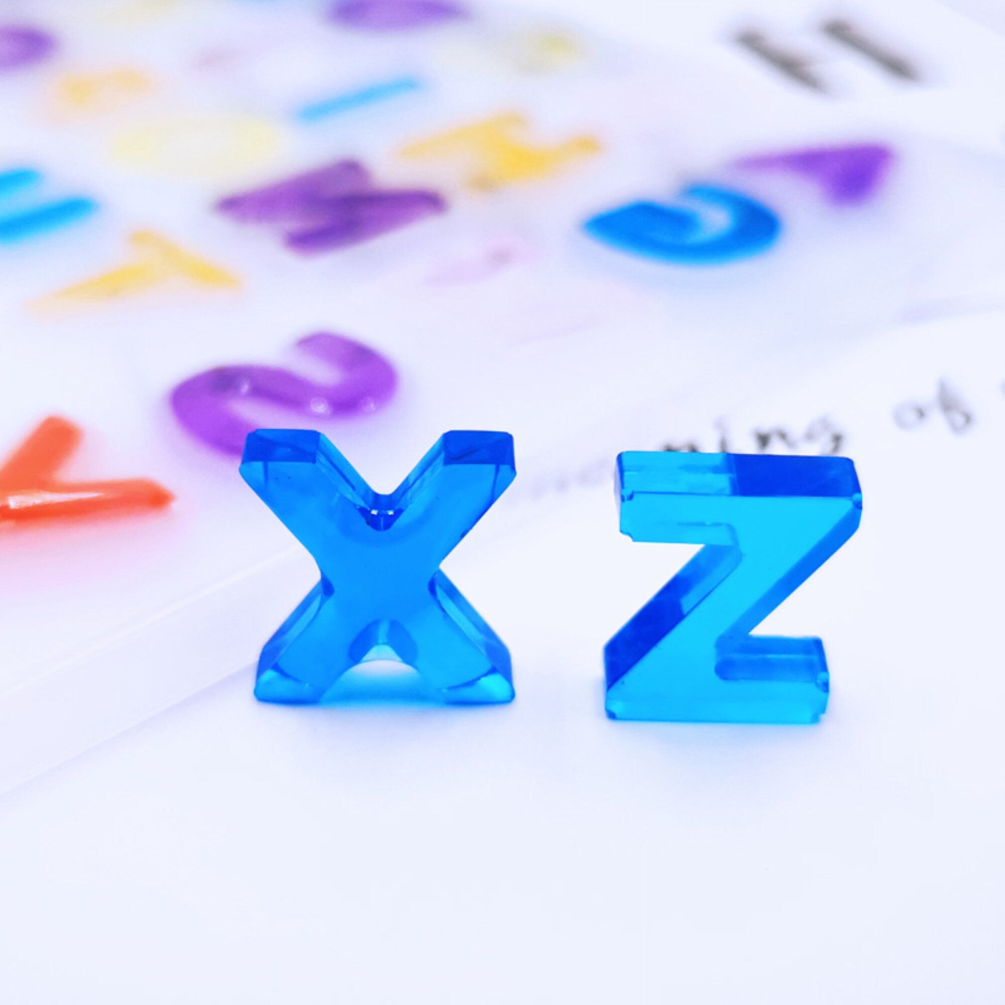 3D Epoxy Resin Mold Letters and Numbers for Earring Pendant - Etsy