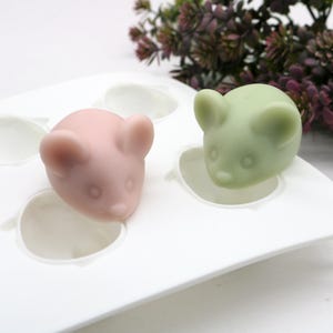 Mouse Molds Set of 6pcs for Mousse Cake Pudding Ice Cube Tray Soap ...