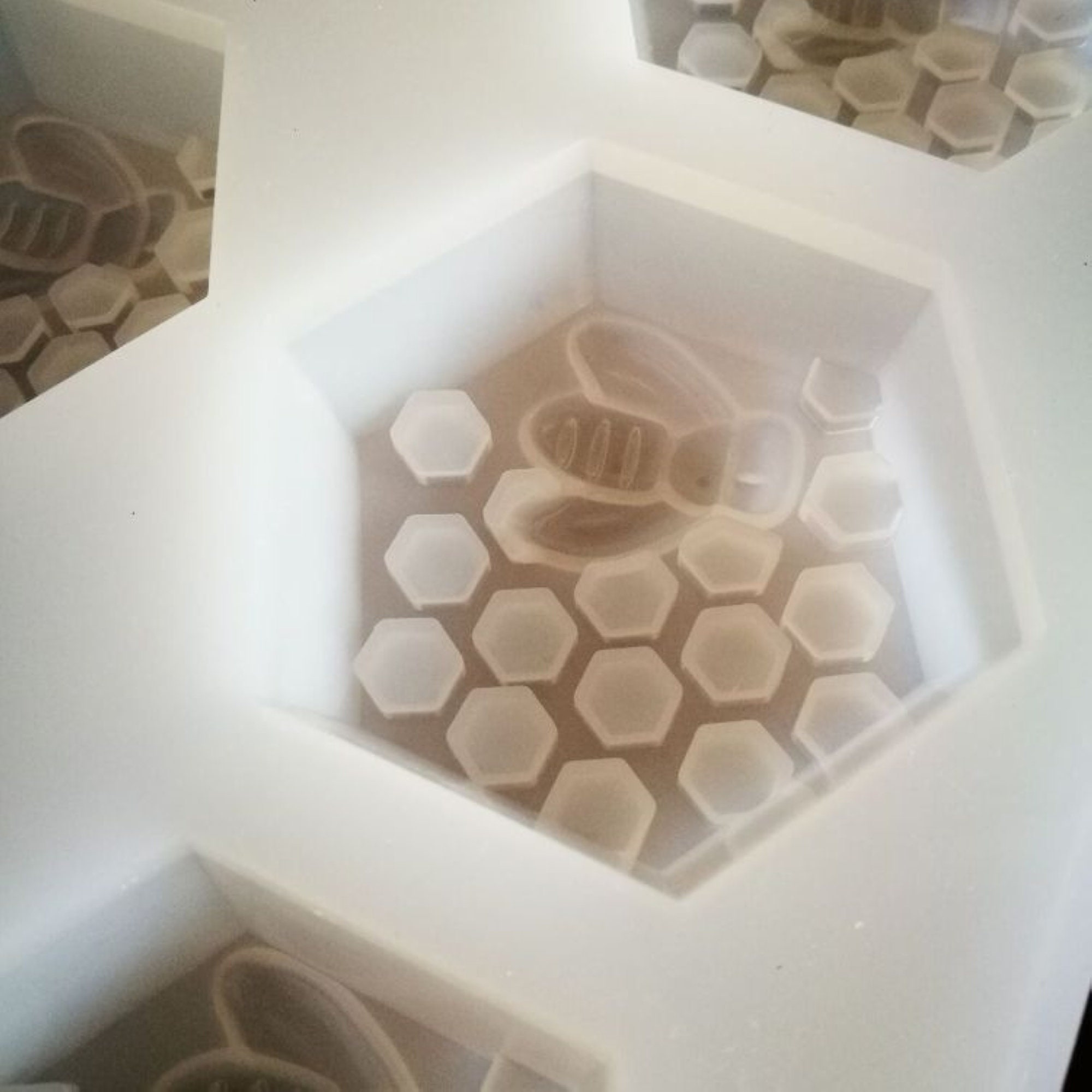 Silicone Honeycomb Soap Molds Lotion Bar Mold 6 Cavity for - Etsy
