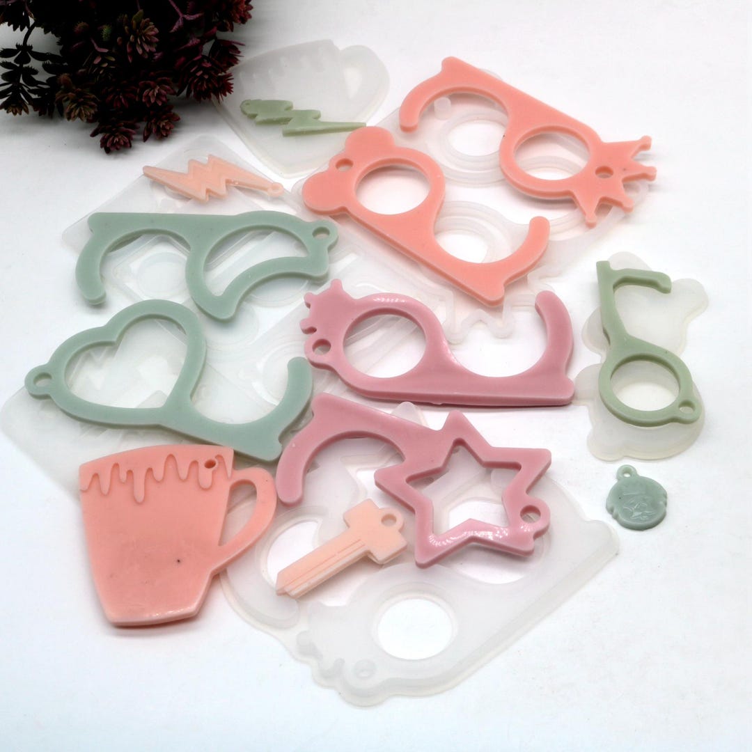 Key Molds Silicone Keychain Mold: Resin Epoxy Craft Making Tool - Etsy