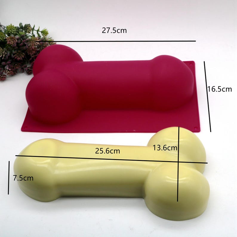 Large Silicone Penis Cake Mold Willy Mould Mousse Birthday Party