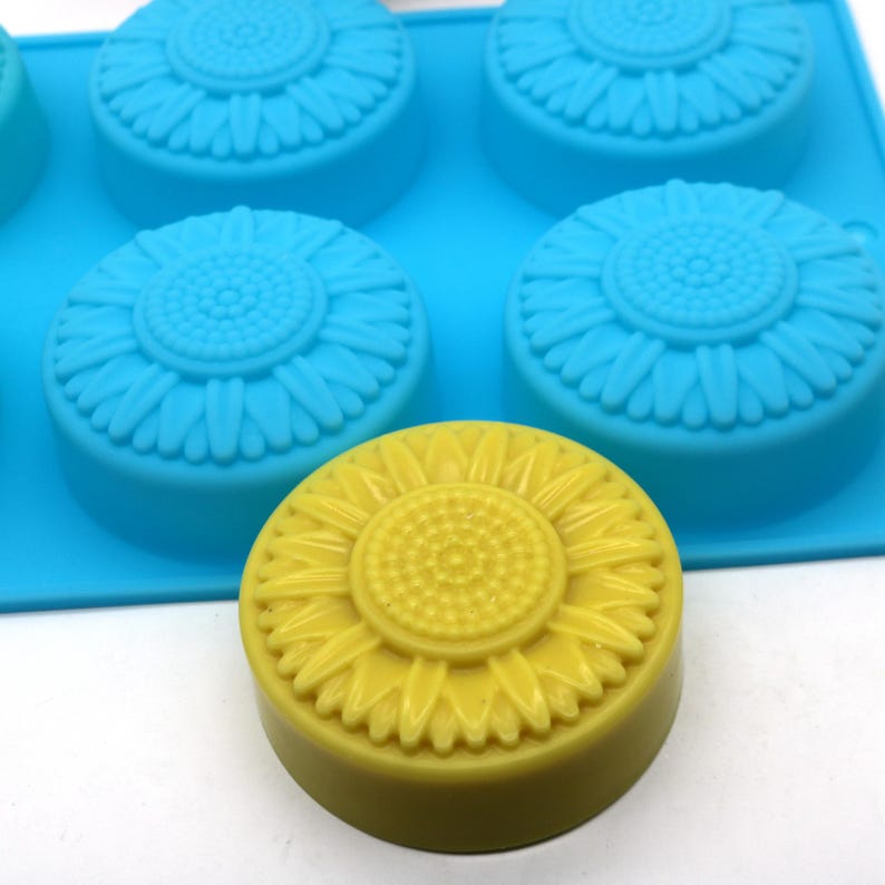 Daisy Silicone Mold: 6-cavity Soap, Lotion Bar Making Tool - Etsy