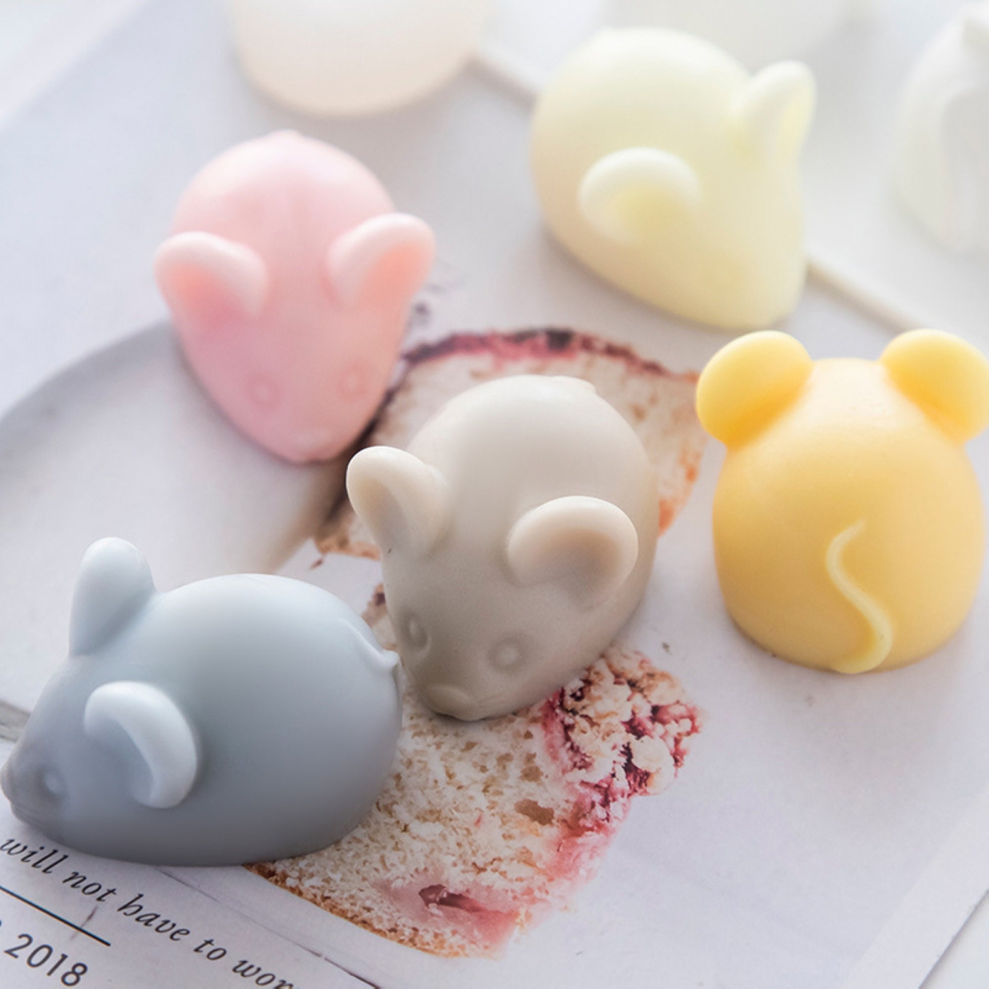 Mouse Molds Set of 6pcs for Mousse Cake Pudding Ice Cube Tray - Etsy