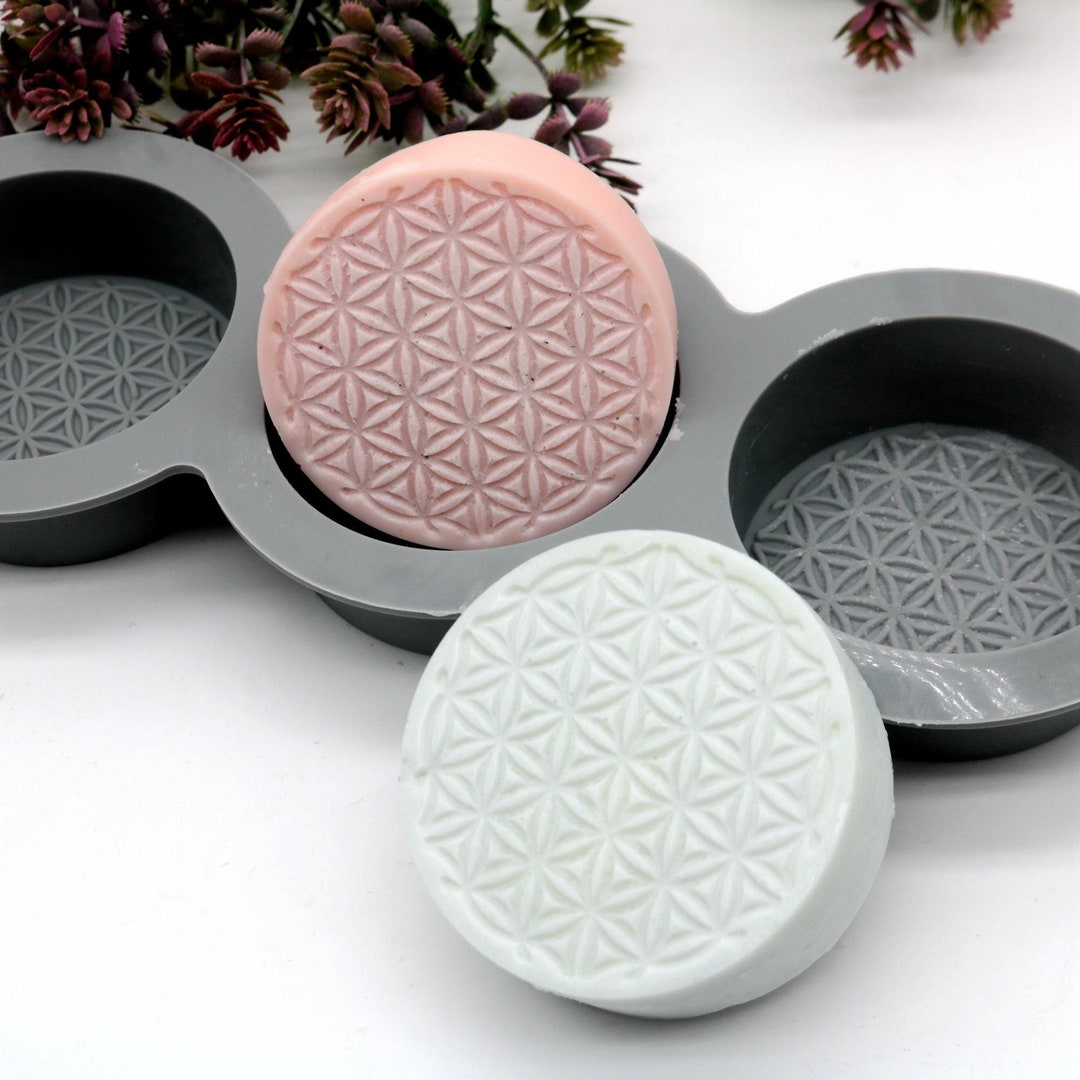 Round Silicone Soap Mold Soap Lotion Bar Making Tool - Etsy