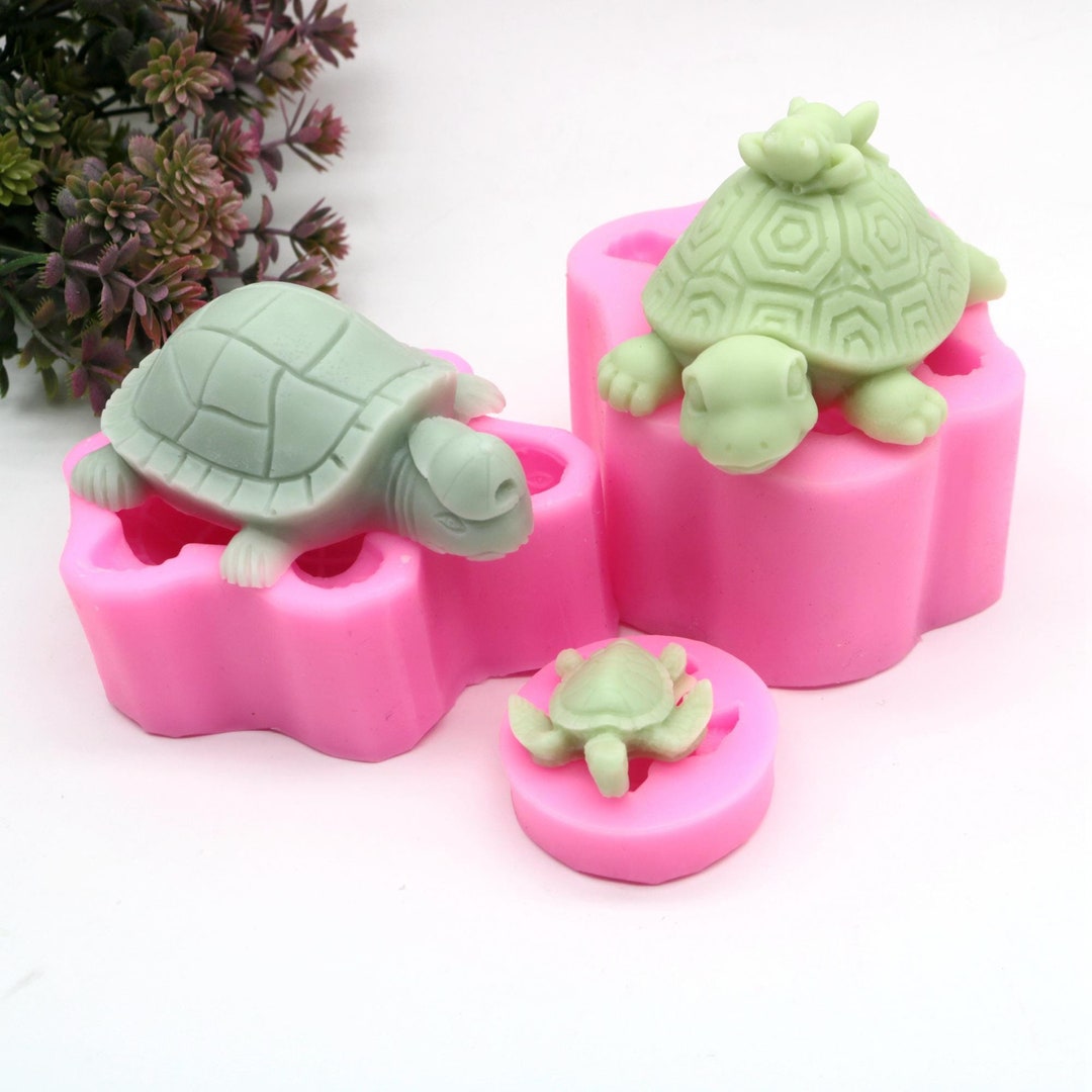 Tortoise Silicone Mold for Chocolate Fondant Ice Cube Mousse Cake Resin ...