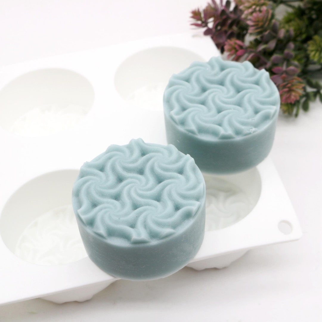 Round Silicone Soap Mold Soap Lotion Bar Making Tool - Etsy