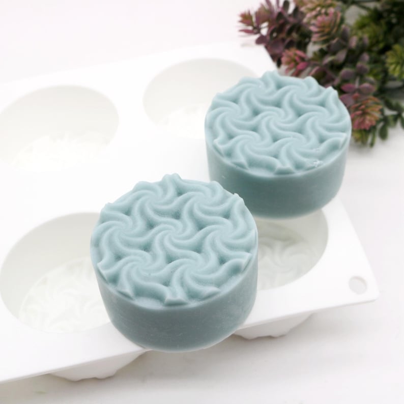 Round Silicone Soap Mold Soap Lotion Bar Making Tool - Etsy