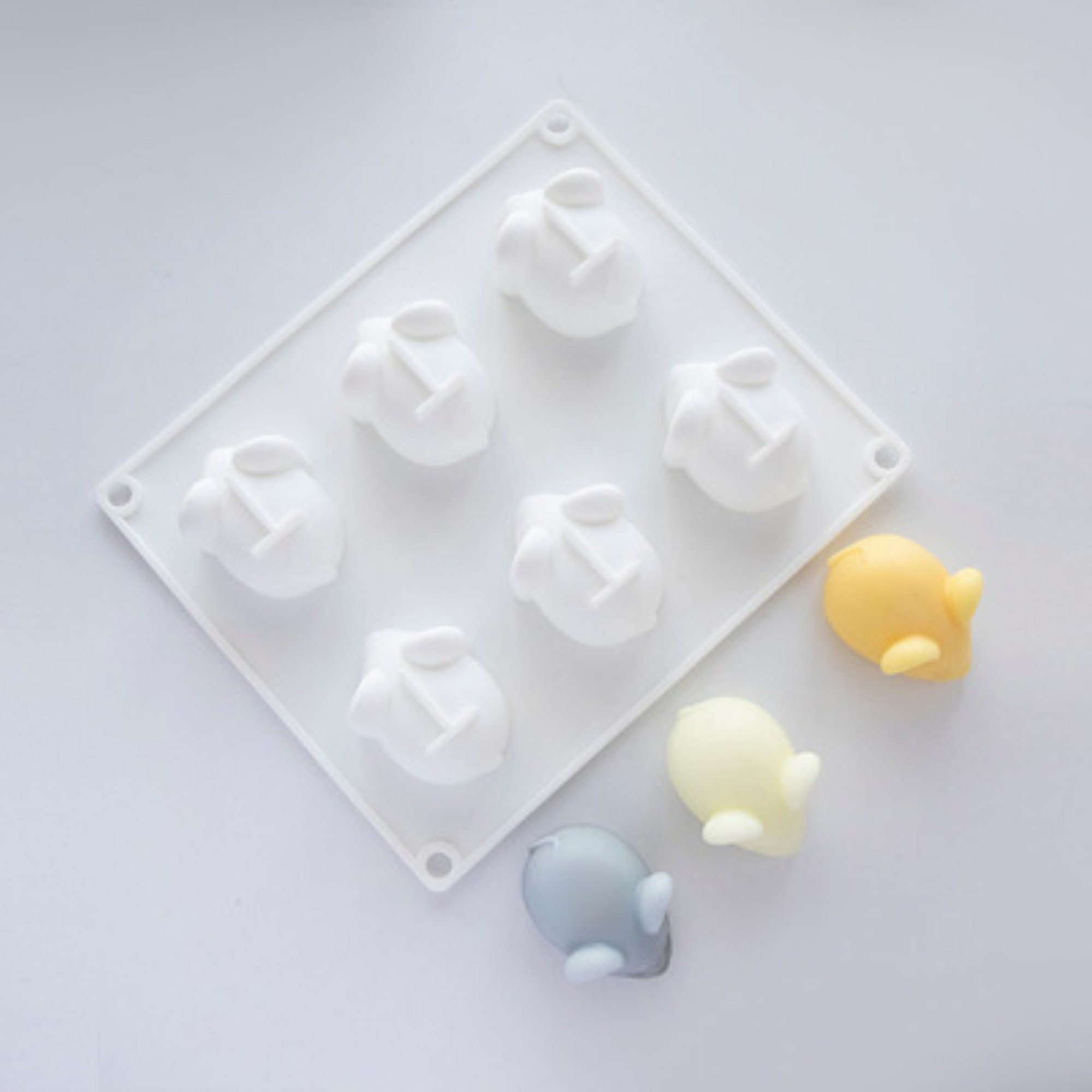 Mouse Molds Set of 6pcs for Mousse Cake Pudding Ice Cube Tray - Etsy