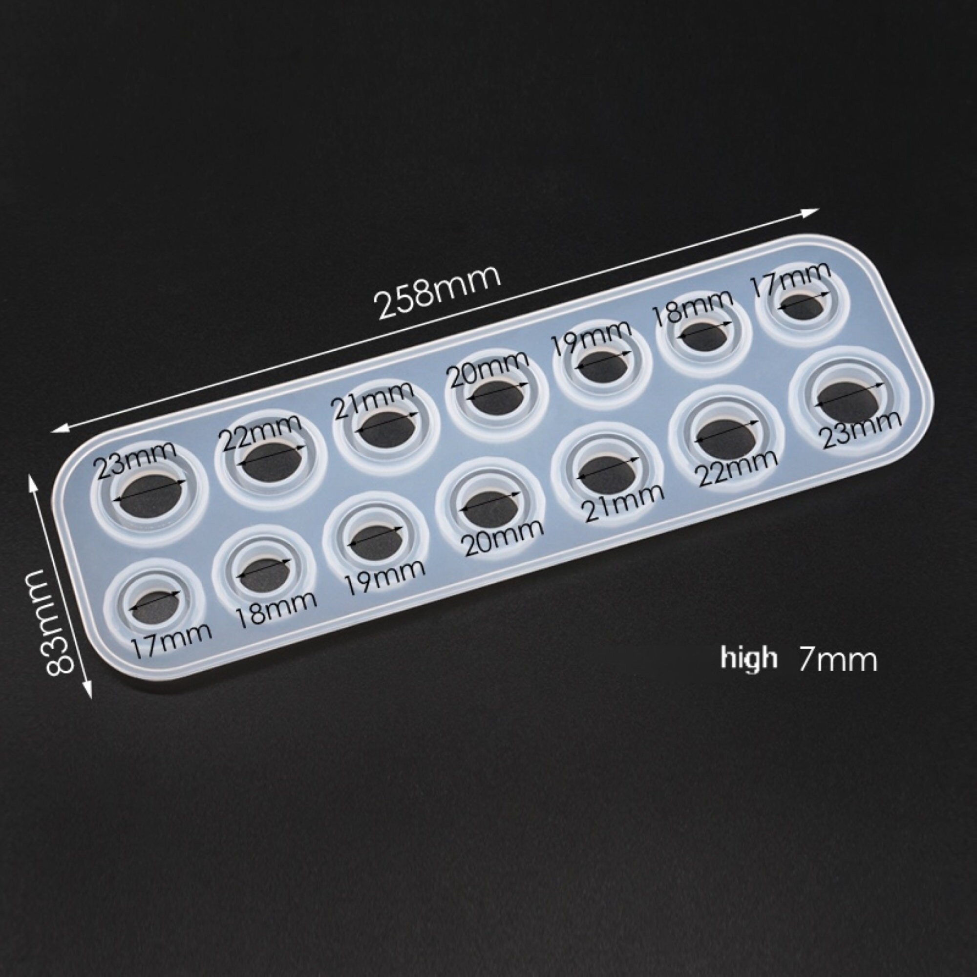 Ring Resin Mold Flexible Mirror Silicone Mold | Etsy