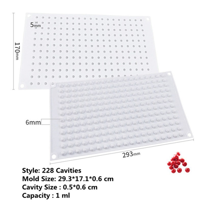 Silicone Chocolate Truffle Mold Pellet Mould Chocolet Ball - Etsy