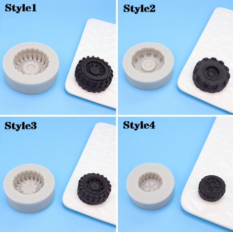 Tire Mold for Gumpaste Fondant Chocolate Candy Cake Decoration | Etsy