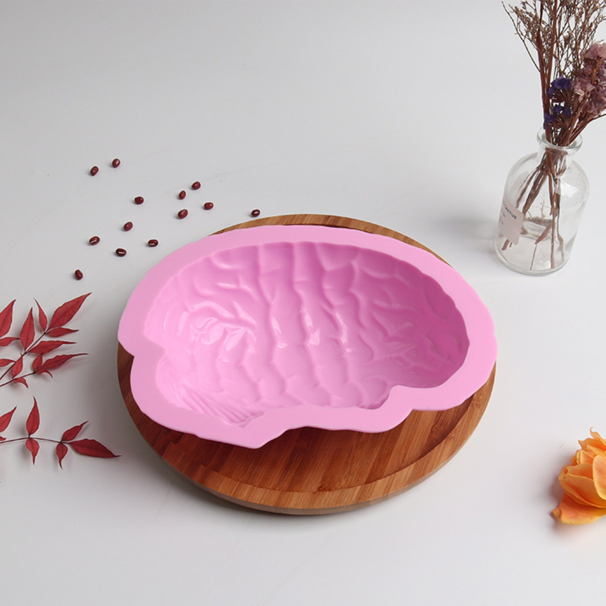 3D Human Brain Silicone Mold / Mould for Mousse Cake Chocolate | Etsy