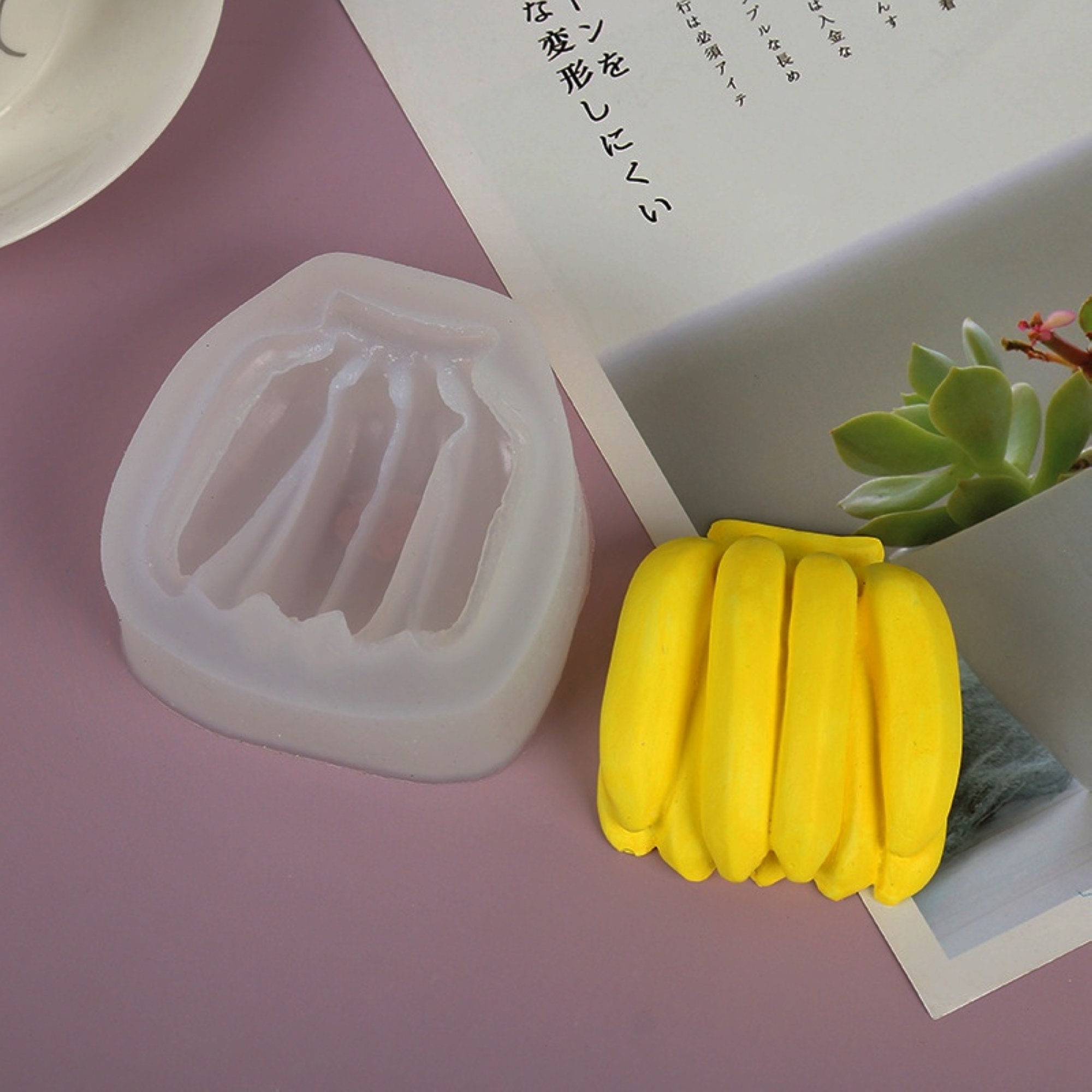 3D Lemon Cake Banana Mold for Candle Plaster Epoxy Resin - Etsy