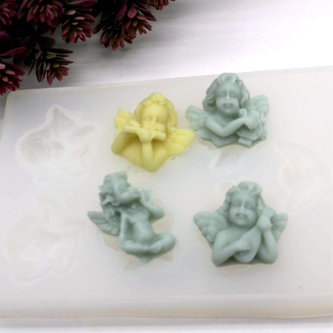 Angel Baby Epoxy Resin Mold Cute Silicone Mold for Ornaments Pendant ...