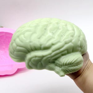 3D Human Brain Silicone Mold / Mould for Mousse Cake Chocolate ...