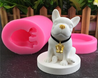 Bulldog Resin Mold - Etsy