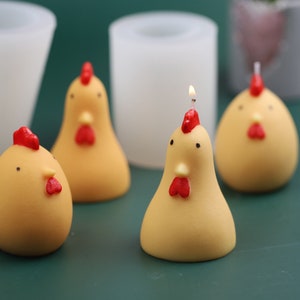 Silicone Chick Mold Handmade Mousse Chocolate Wax Candles - Etsy