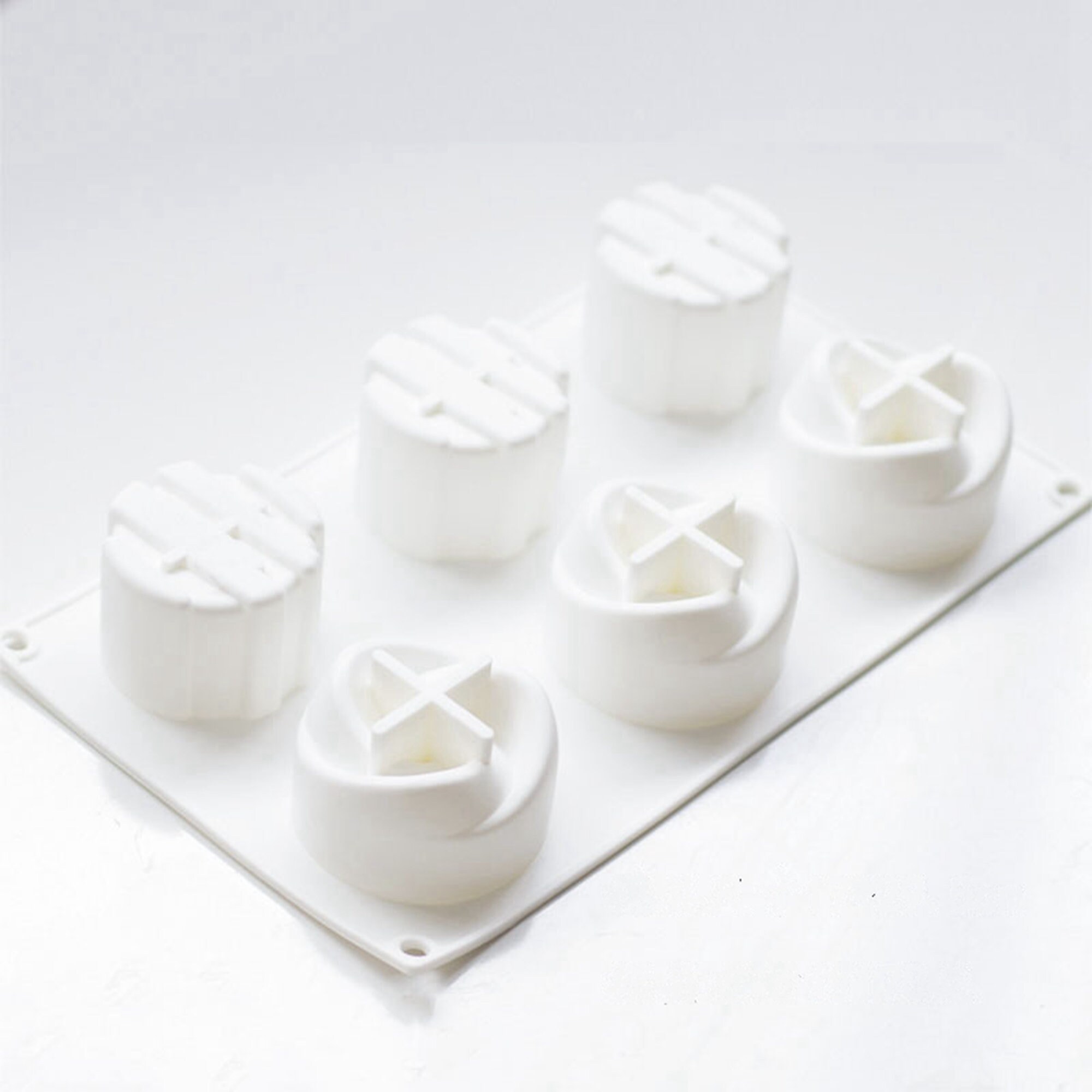 Silicone Soap Mold of 6 Cavities Lotion Bar Mold Handmade - Etsy