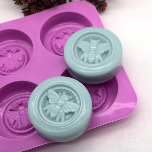 Bee Silicone Soap Molds - Etsy