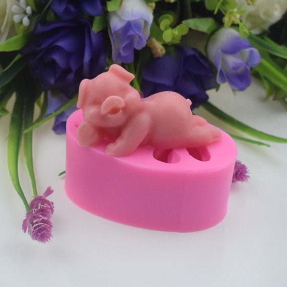 Silicone Mold Mini Pig Pudding Jelly Mousse Cupcake Cake | Etsy