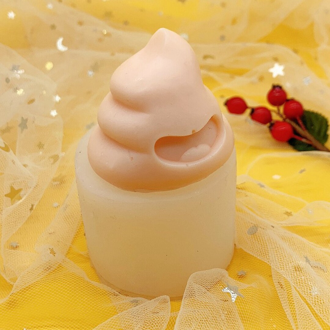 3D Silicone Poop Mold Funny Emoji Smilling POO Mold Chocolate Candy Ice ...