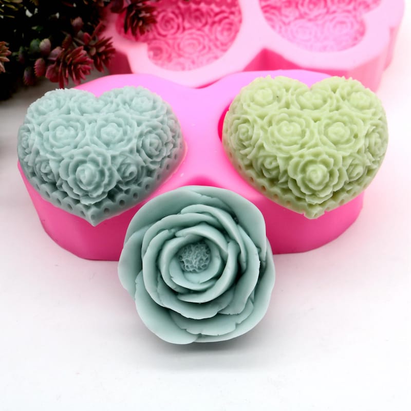 Silicone Flower Cake Mold - Etsy