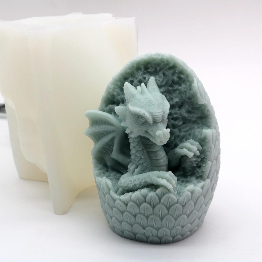 Silicone Pterosaur Mold Dinosaur Mould for Wax Candles Resin Oranaments ...