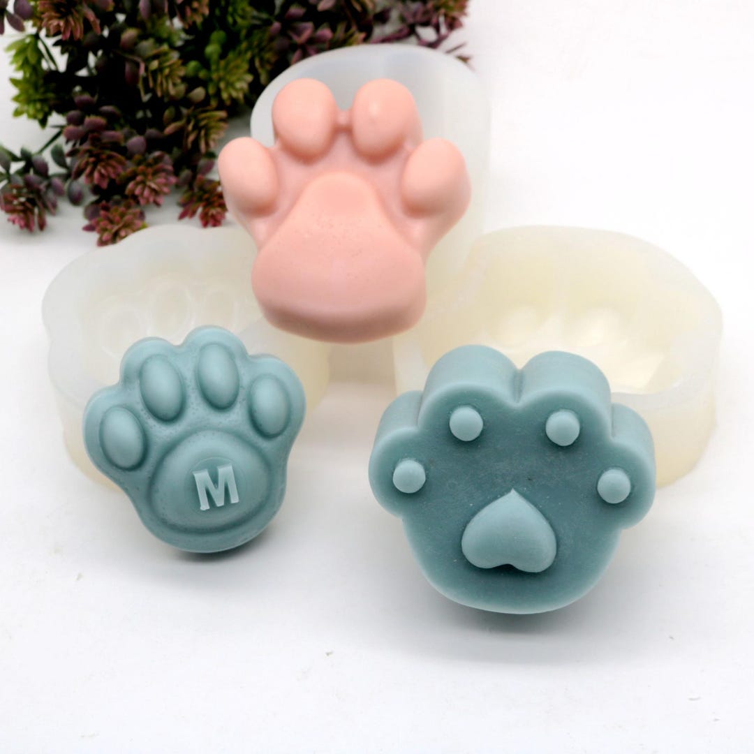 Cat's Paw Molds Silicone Dog Claws Moulds Mousse Cake Pudding Jelly ...