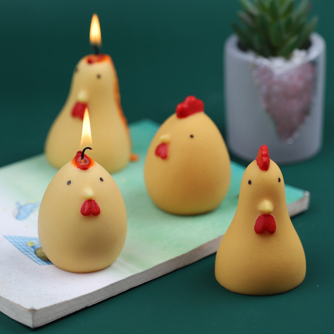 Silicone Chick Mold Handmade Mousse Chocolate Wax Candles - Etsy