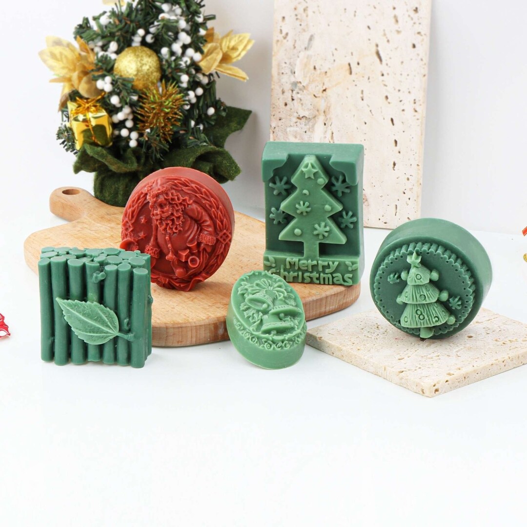 Silicone Soap Mold Handmade Lotion Bar Soap Making Tool 5 Styles ...