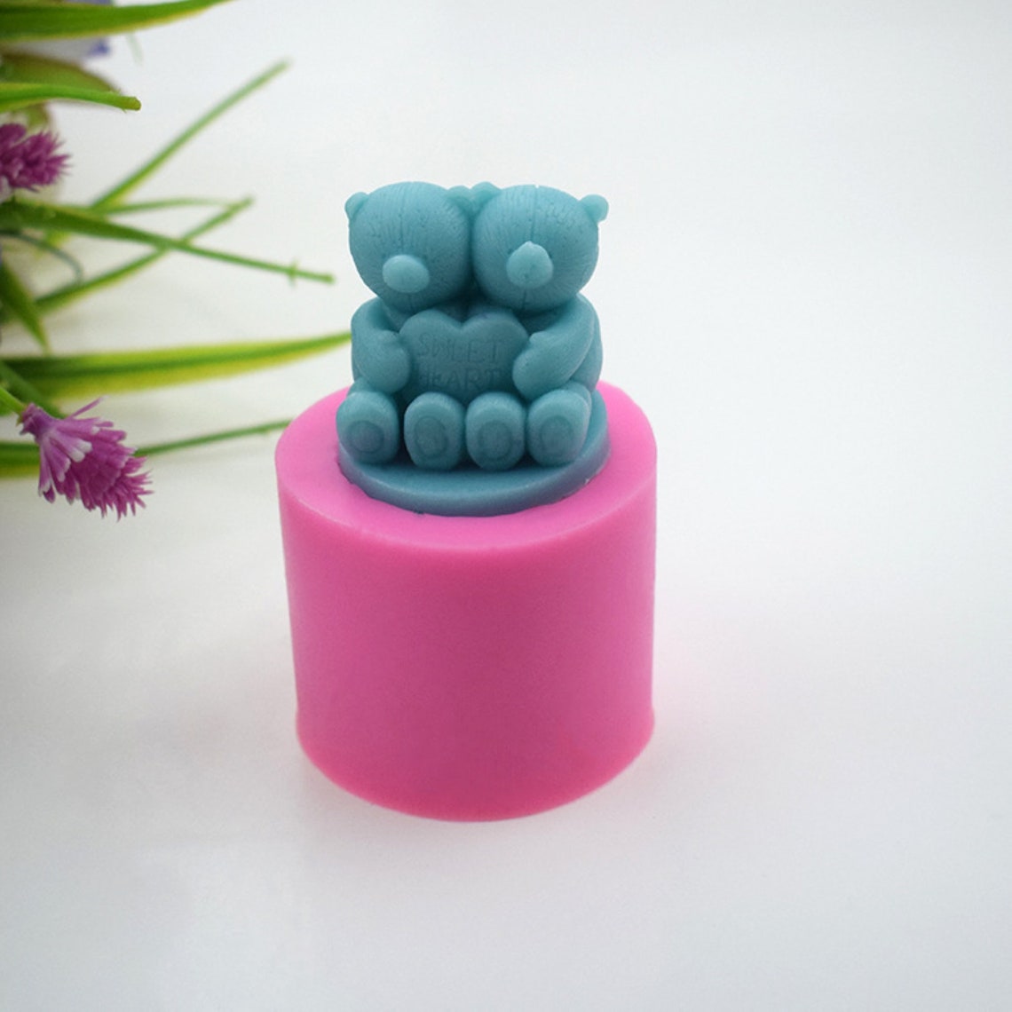 3D Bear Mold / Mould Silicone for Jellypudding Fondant - Etsy
