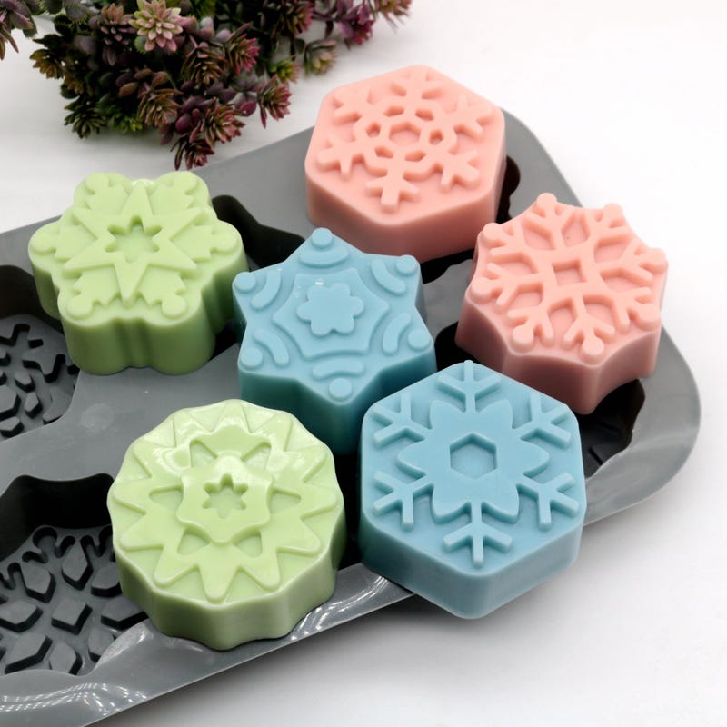 Snowflake Chocolate Molds - Etsy