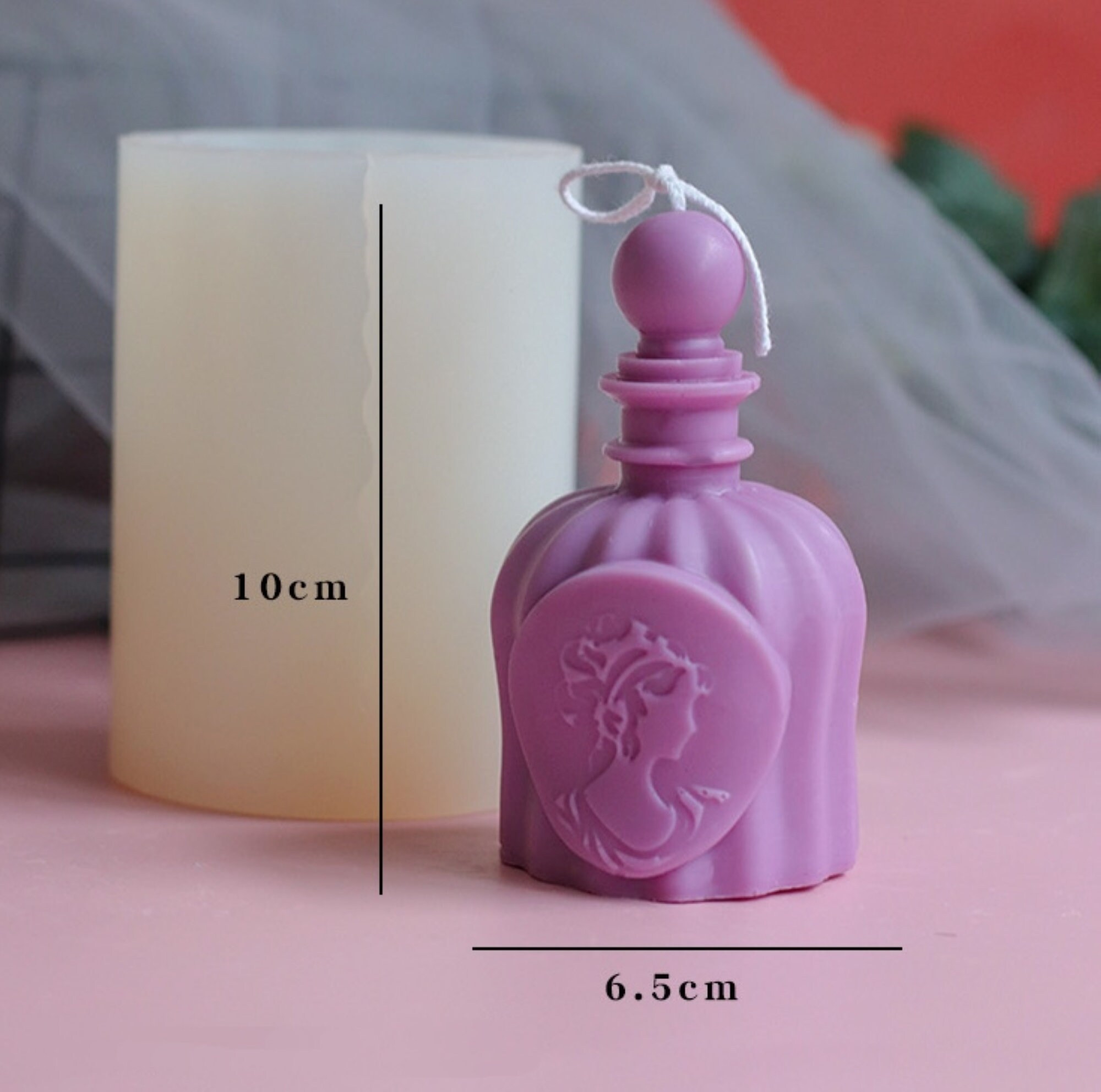 3D Perfume Bottle Mold for Resin Candle Candy Chocolate - Etsy