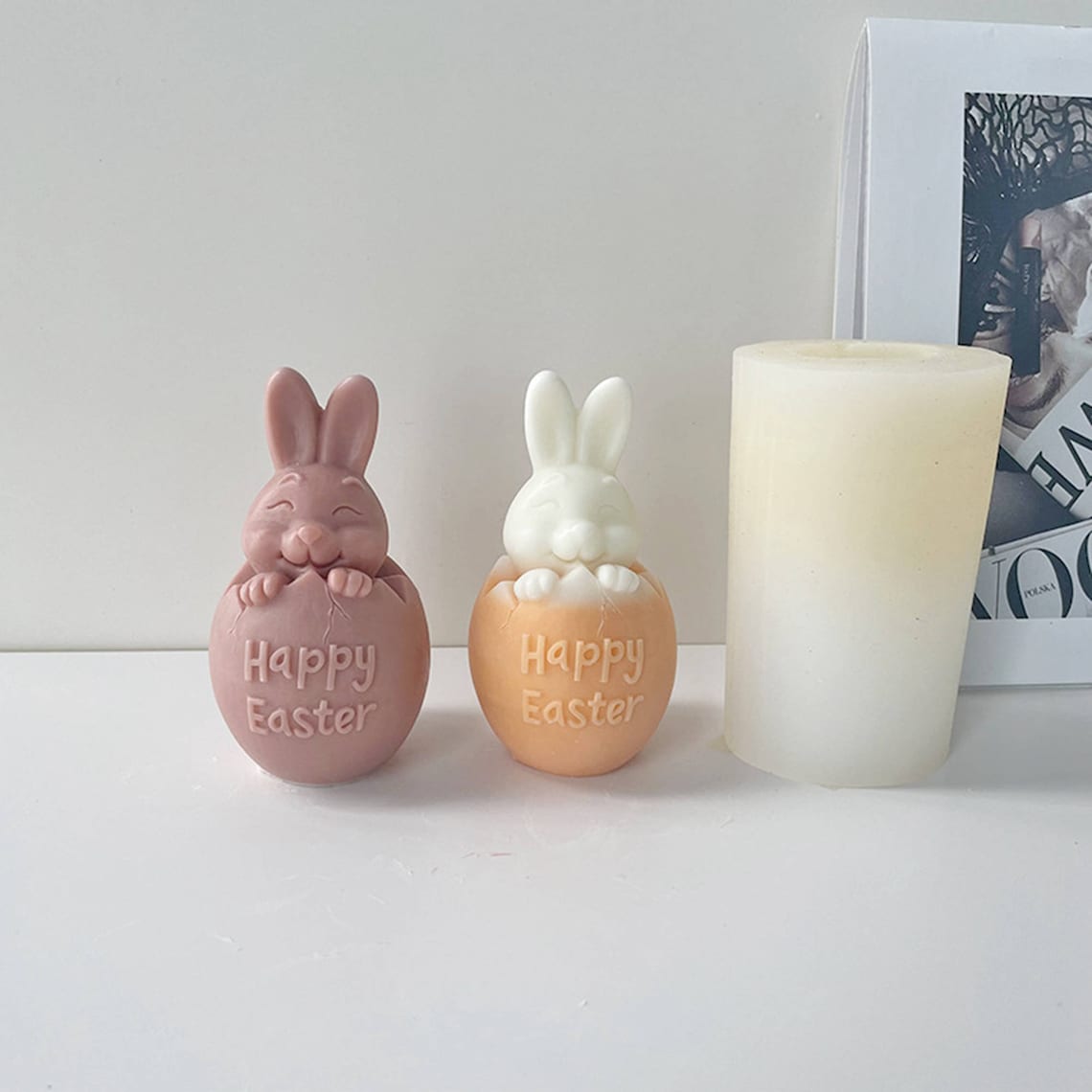 Easter Bunny Mold Silicone for Handmade Candles Resin - Etsy