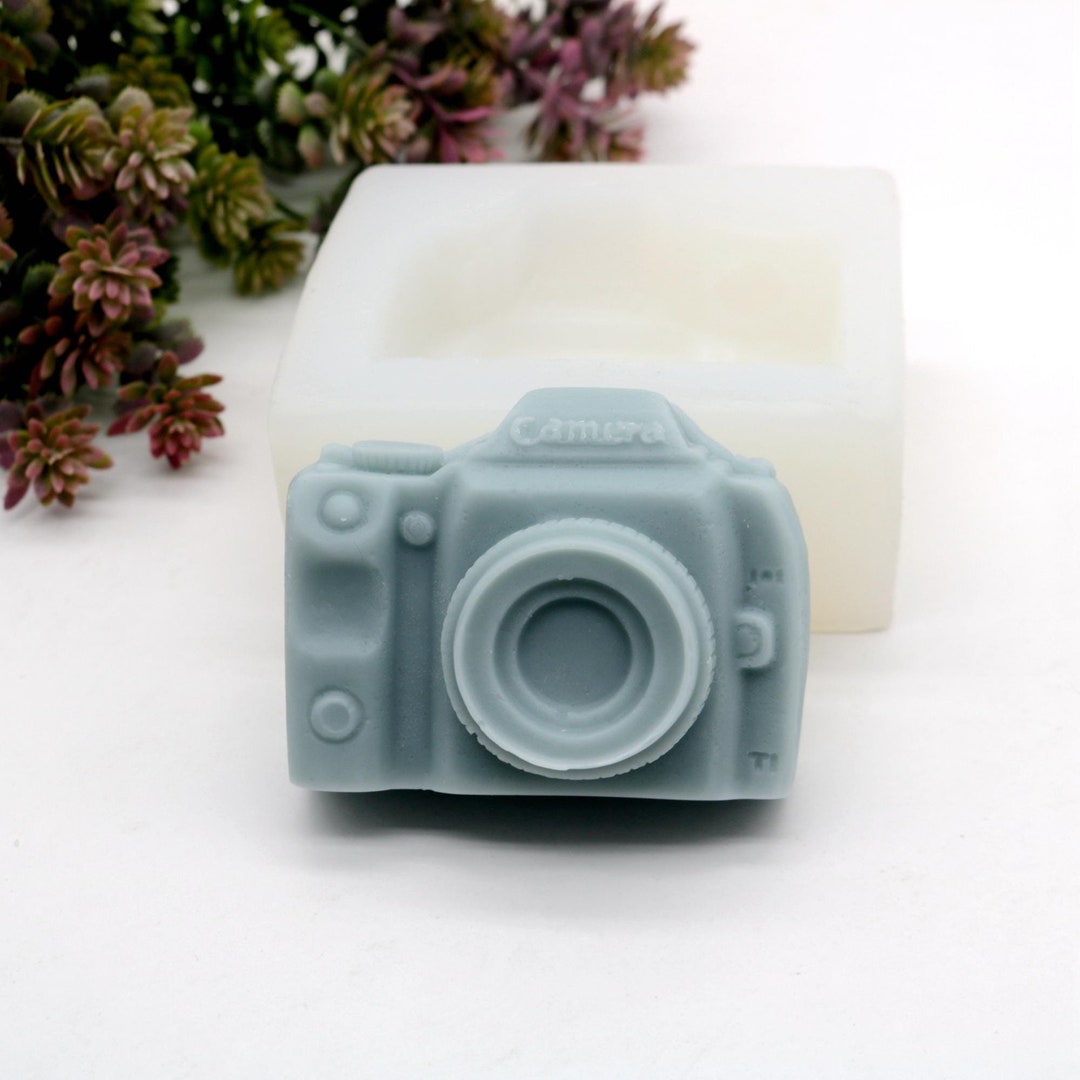 3D Camera Silicone Mold: Mousse Cake, Pudding, Jelly, Soap, Clay Craft ...