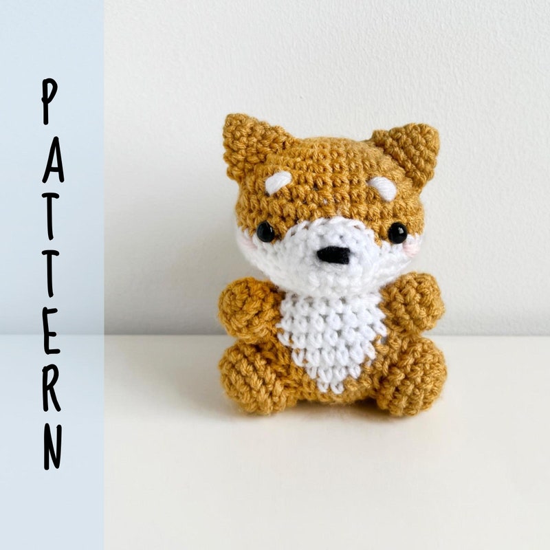 Shiba Inu Crochet - Etsy