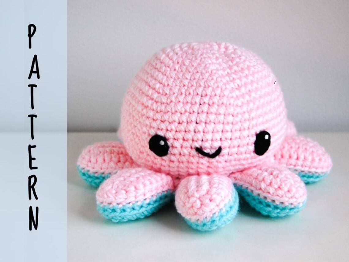 PATTERN: Crochet Reversible Octopus Pattern - Etsy
