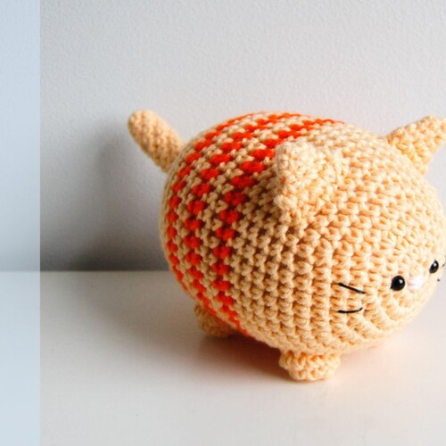 Crochet Cat Plush Pattern PDF Amigurumi Plushie Cat - Etsy