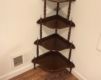 Vintage Corner Shelf | Etsy