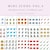 Single Mini Icons Stickers Vol.4 Transparent Cute Mini Icon Stickers ...