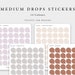 Single Mini Icons Stickers Vol.4 | Transparent Cute Mini Icon Stickers ...