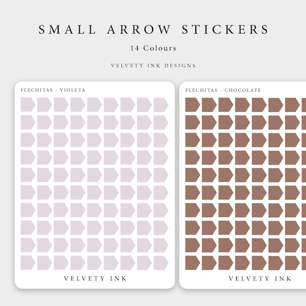 Small Arrow Stickers - Etsy