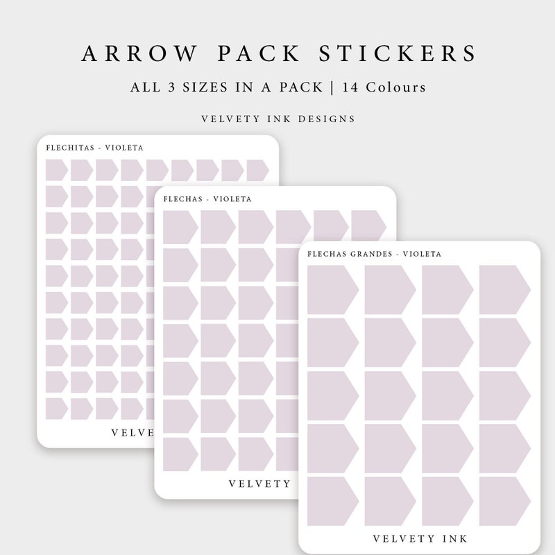 Arrow Stickers - Etsy