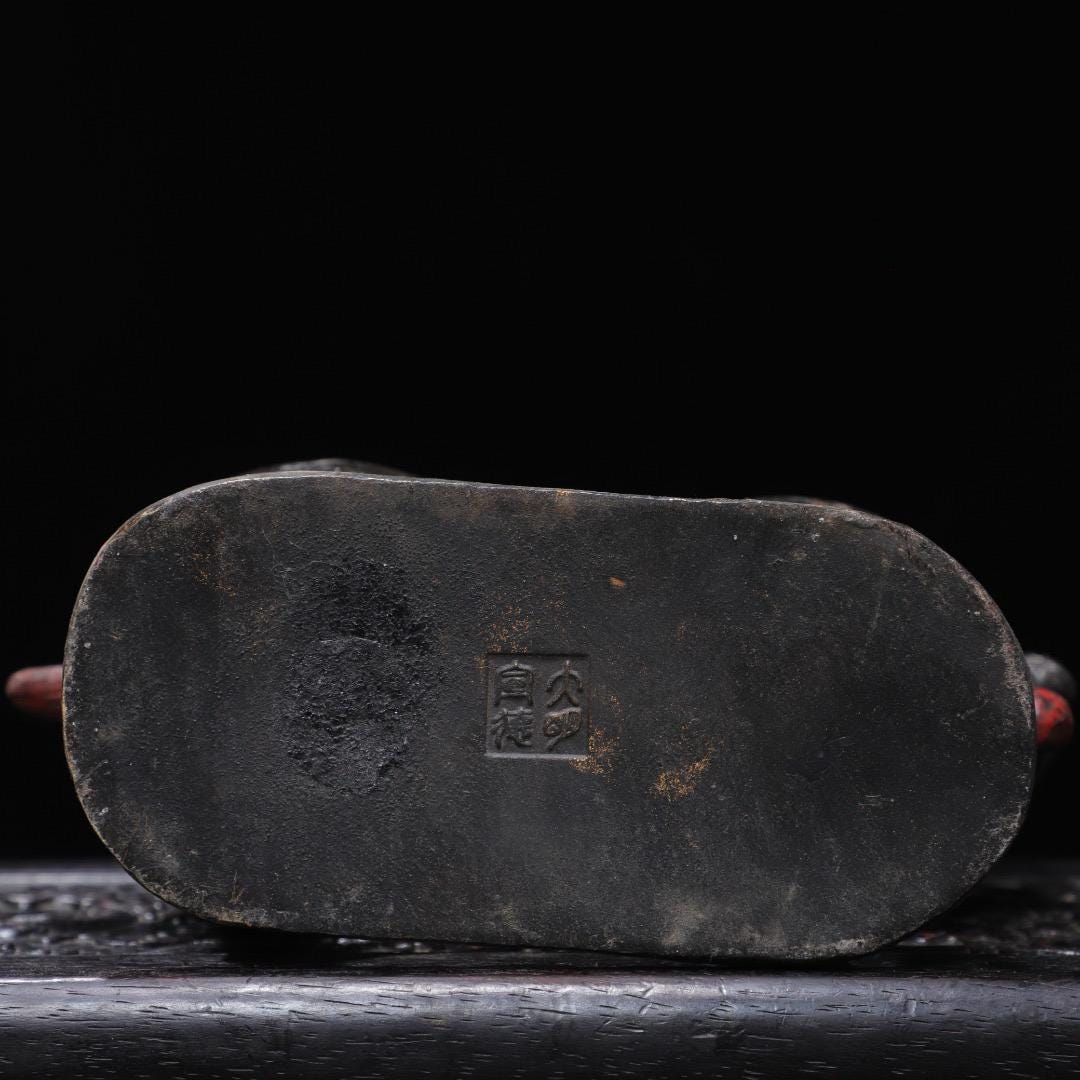 Chinese Antique Handcrafted Exquisite Rare Pure Copper Tang Horse ...