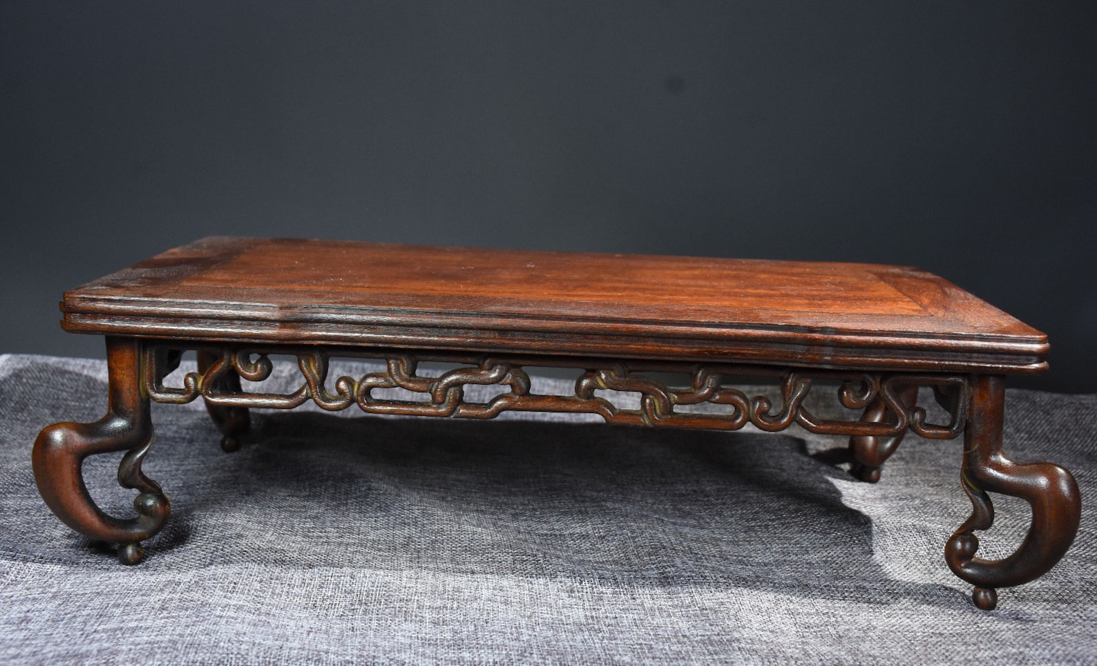 Chinese Antique Natural Rosewood Tea Table Statue is Ancient and ...