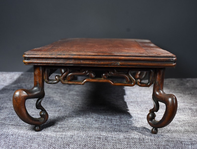 Chinese Antique Natural Rosewood Tea Table Statue is Ancient and ...