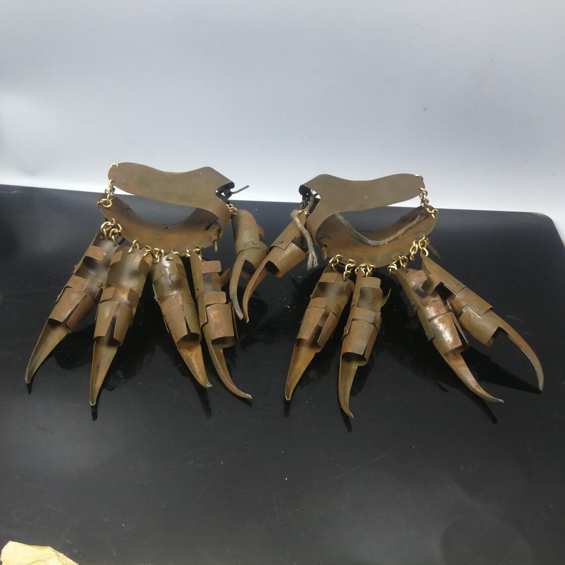 Chinese Antique Collection Pure Copper Made Animal Claw Gloves - Etsy