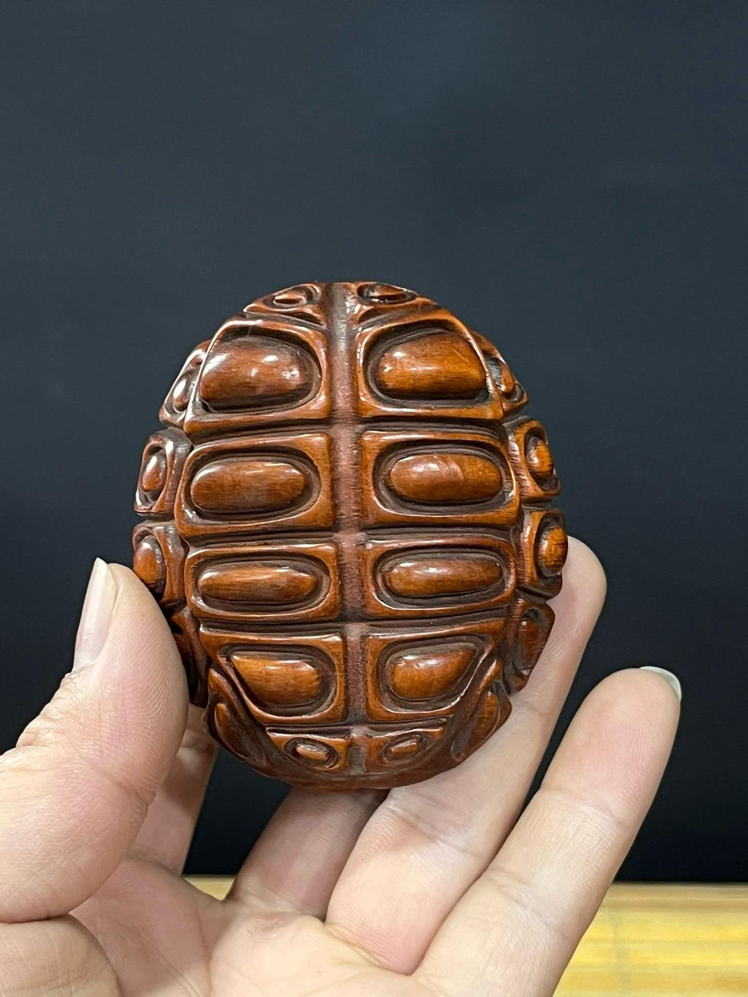 Beautiful and Rare "richest in the World" Tortoise Shell Statuette Hand ...