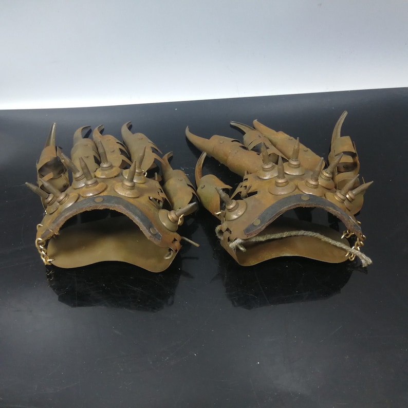 Chinese Antique Collection Pure Copper Made Animal Claw Gloves - Etsy